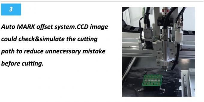 Two Sliding Table PCB Depaneling Router Machine For Aluminum PCBA