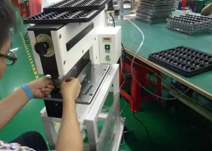 V Scoring PCB Depaneling Cutter 400mm Cutting Length With Linear Knives