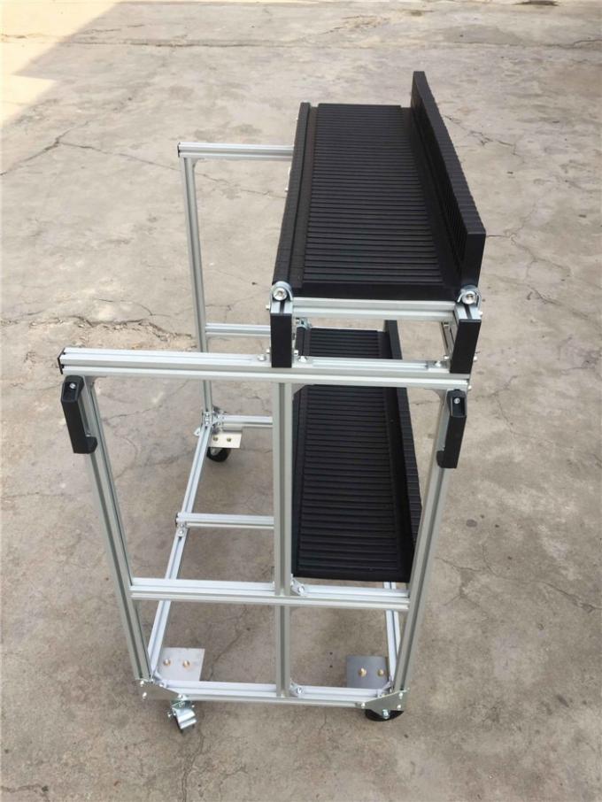 Fuji NXT SMT Feeder Cart , 4 ESD Wheels SMT Feeder Racks