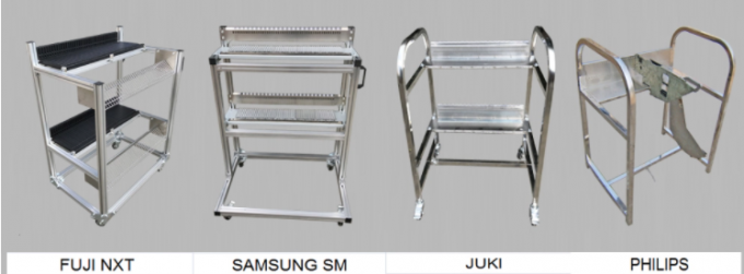 Disassemble Type SMT Feeder Racks Stainless Steel Samsung Feeder