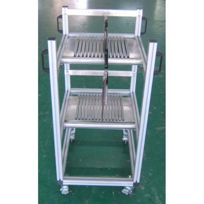 ESD Universal SMT Feeder Cart Aluminium Alloy SMT Feeder Types For SMT Line