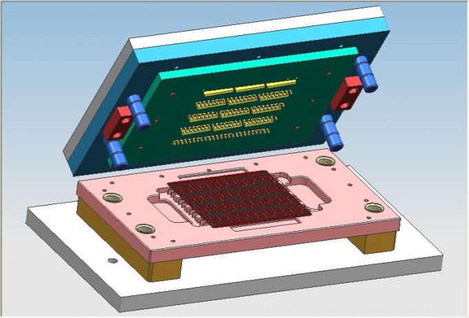 OEM Supported Pcb Punching Tool , 0.02mm Precision PCB Punching Mold