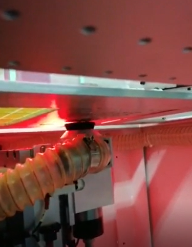 CE PCB Depaneling Router Machine Anti Static Ionizer Curve Cutting