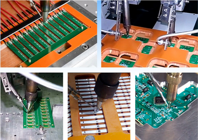Desktop Robotic PCB Iron Soldering Machine With Multi Axis