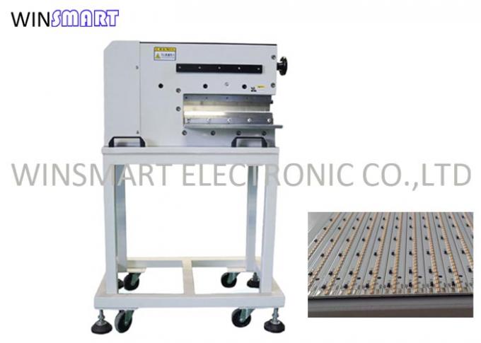 V Cut PCB Depanelizer Allows 70mm Tall Components With Two Linear Knives