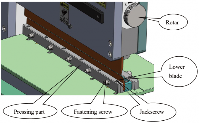 2 Linear Blades PCB V Cut Machine PCB Cutter Allows Max 70mm Components