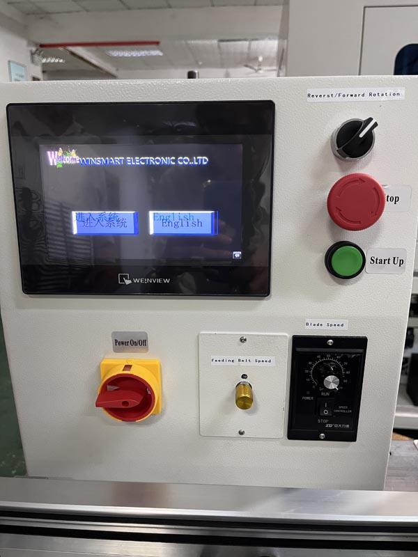 Multi Slicer PCB Separator Machine 2-20 Blade Sets PCB Depanel