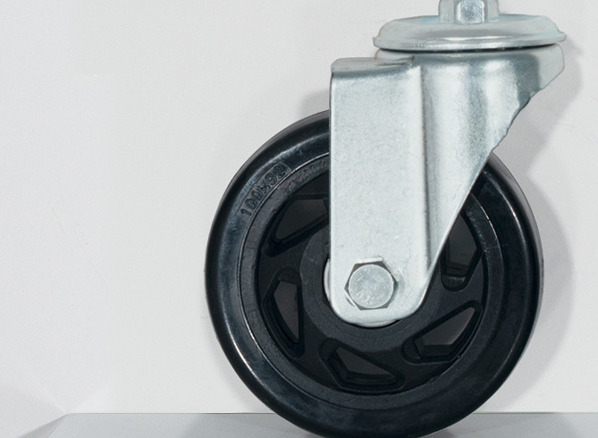 Anti Static ESD PCB Storage Racks Black Color Adjustable Clip Trolley