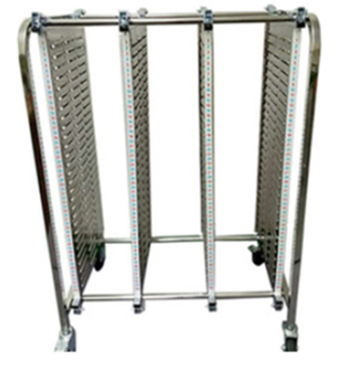 Storage Trolley Industrial ESD PCB Magazine Rack SMT Circulation Cart