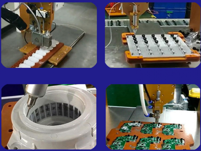 Single Table Smt Glue Dispenser Machine 0.6MPa Filling Station