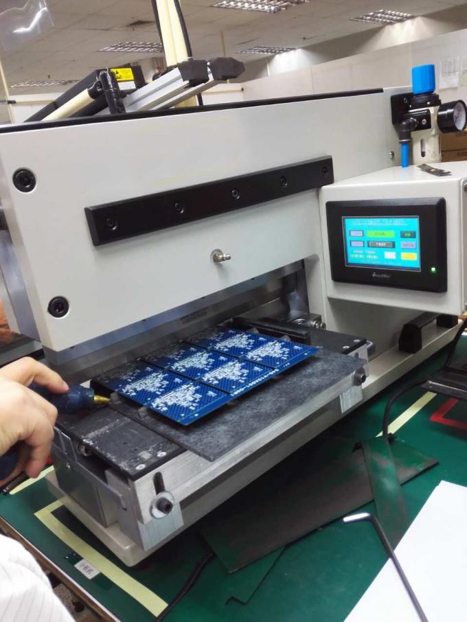Air Driven Aluminum PCB Depaneling Tool Without Cutting Stress