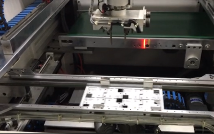 350x350mm Inline PCB Depaneling Router Machine without Fixture