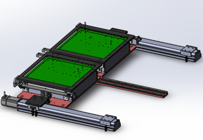 Dual Spindle Dual Table Inline PCB Depaneling Router Machine Max ...