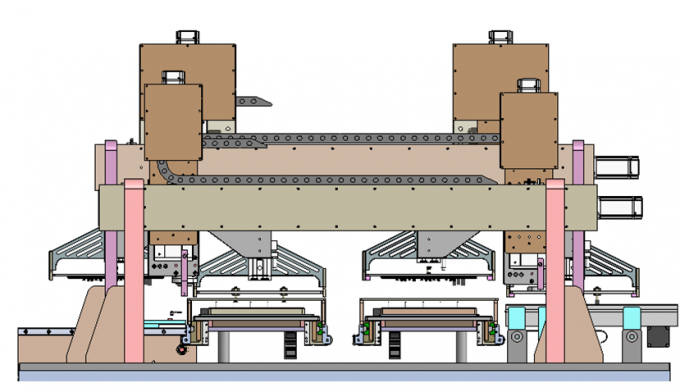Max 100,000 RPM High Speed Dual Table Inline PCB Router Machine ...