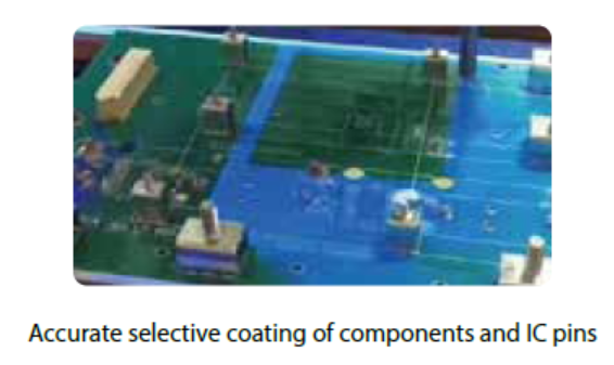 Automatic Selective Conformal Coating Machine 800mm/S Moving Speed