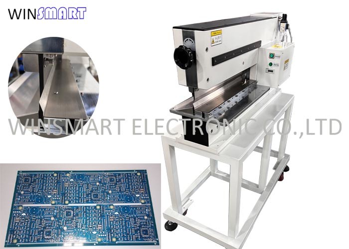High Precision Pneumatic PCB Cutter For Aluminum CEM FR4 Boards 0.6-3 ...