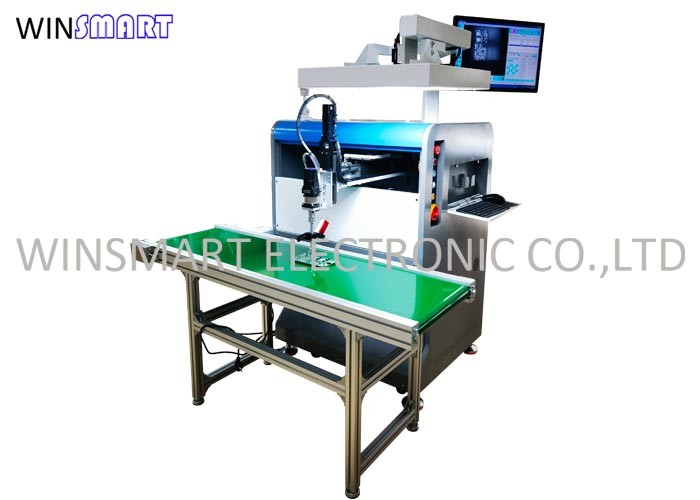 Camera High Volume SMT Glue Dispensing Line Working with Conveyor