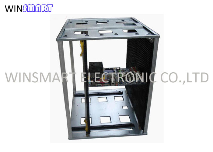 Industrial Storage SMT Magazine Rack PCB Handling Gear Adjustable