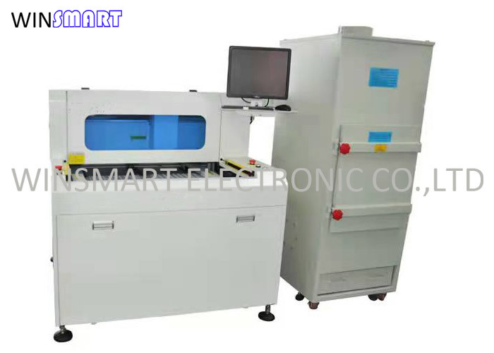 Dual Table High Speed Four Axis Visual PCB Router Milling Cutter 350x400mm